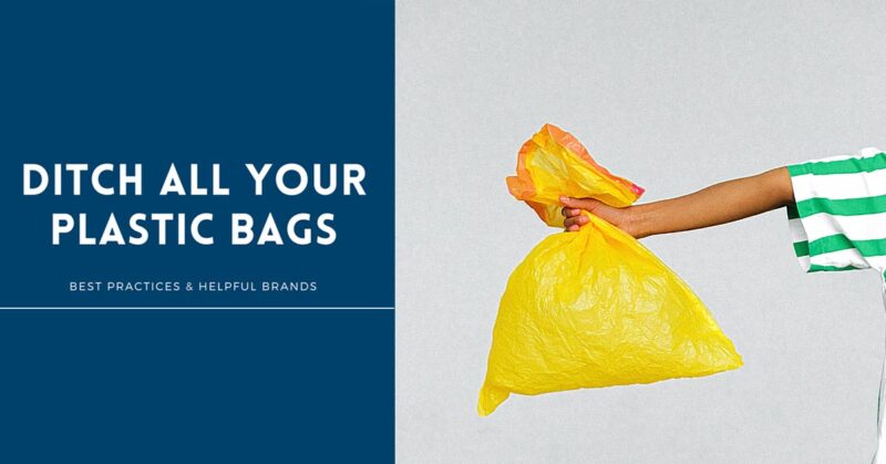 How to avoid using plastic bags! Be the change. Do better.